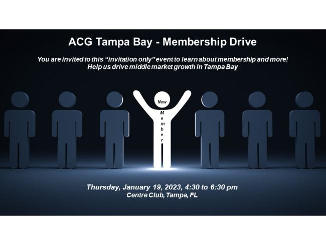 TBY-Membership Drive 011923 | ACG Tampa Bay